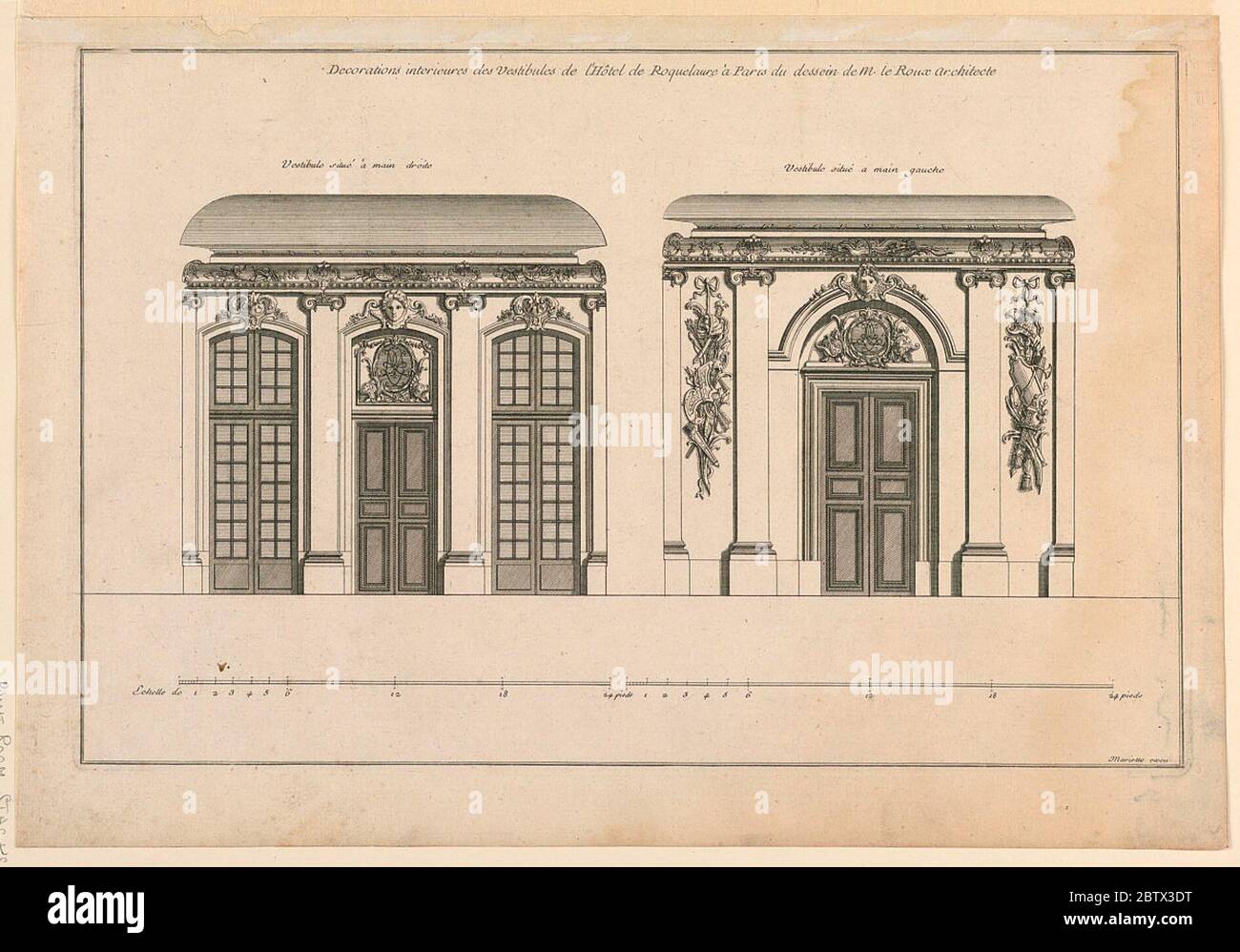 Decoration of the Two Vestibules in Hotel Roquelaure. Research in ...