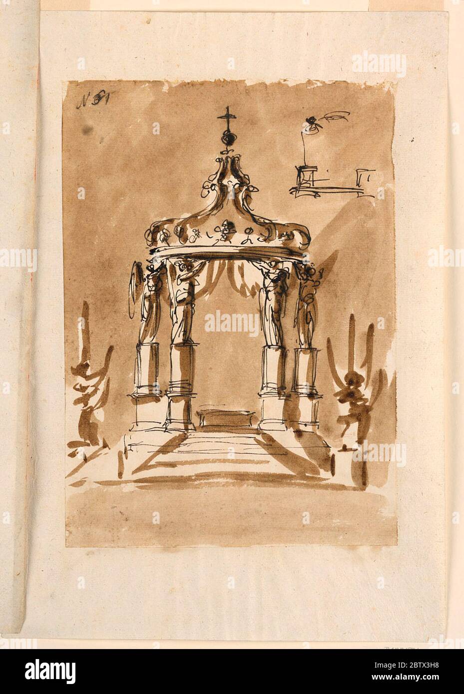 Design for an altar. Research in ProgressThe mensa stands upon a half ...