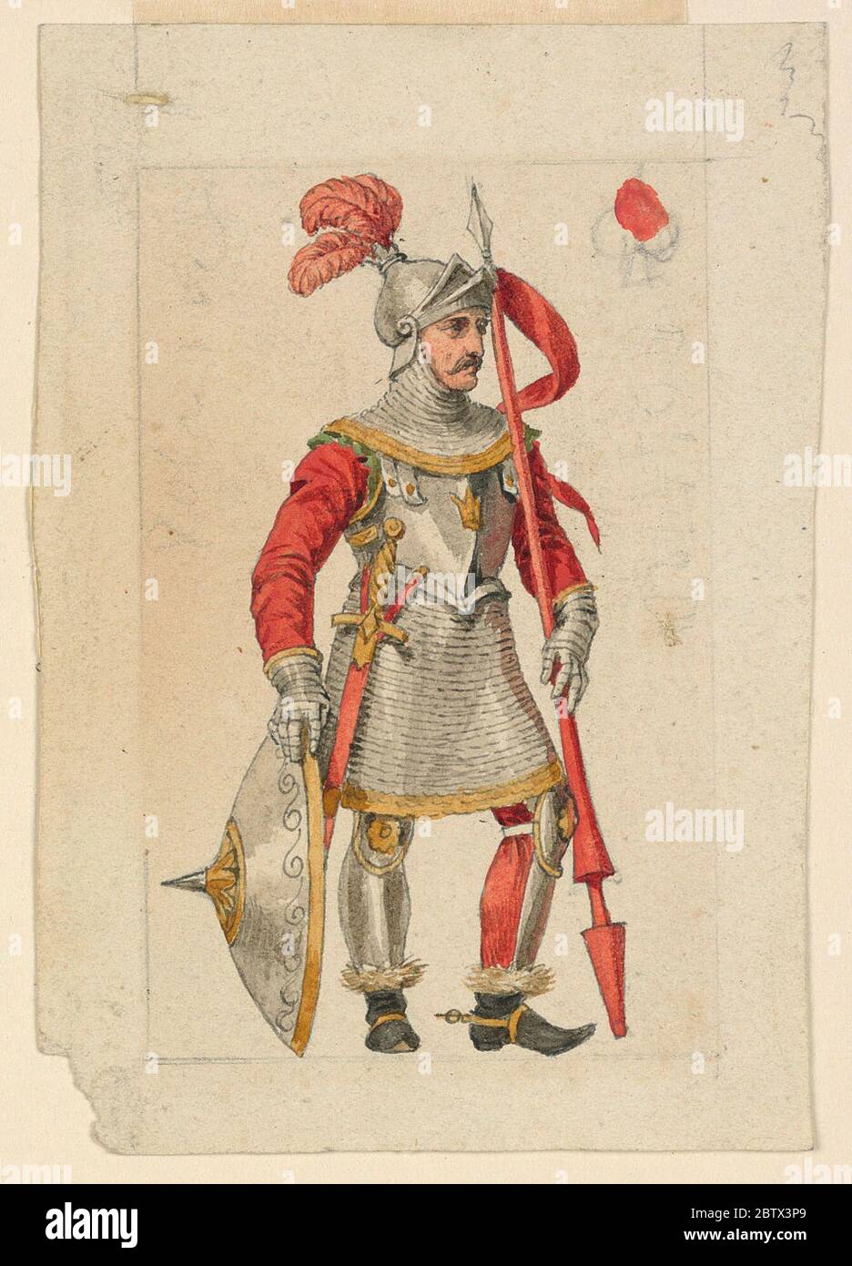 Knight of spades hi-res stock photography and images - Alamy