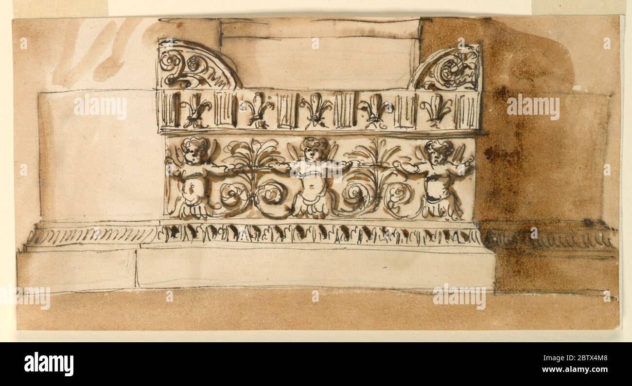 Decoration for the pedestal of a pilaster. Research in ProgressThe ...