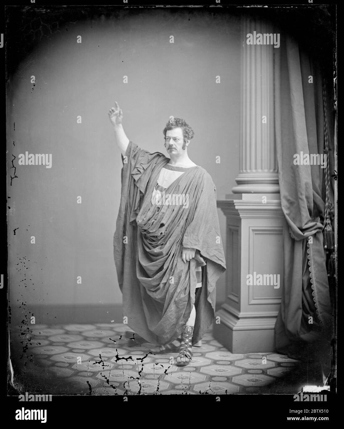 Edwin Forrest as Coriolanus Stock Photo - Alamy