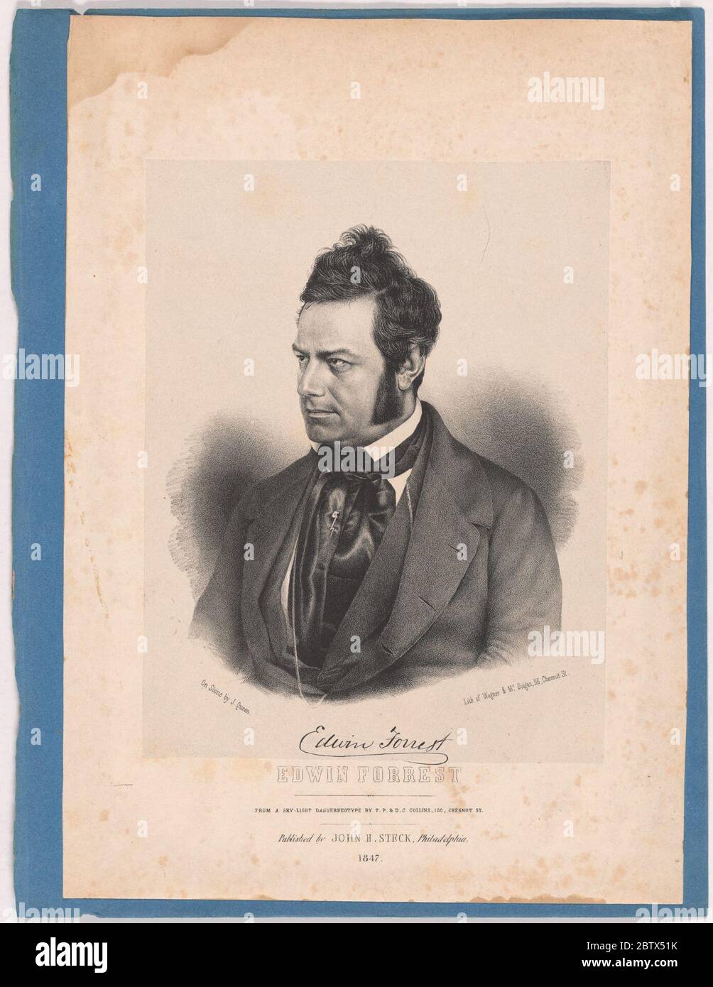 Edwin forrest hi-res stock photography and images - Alamy