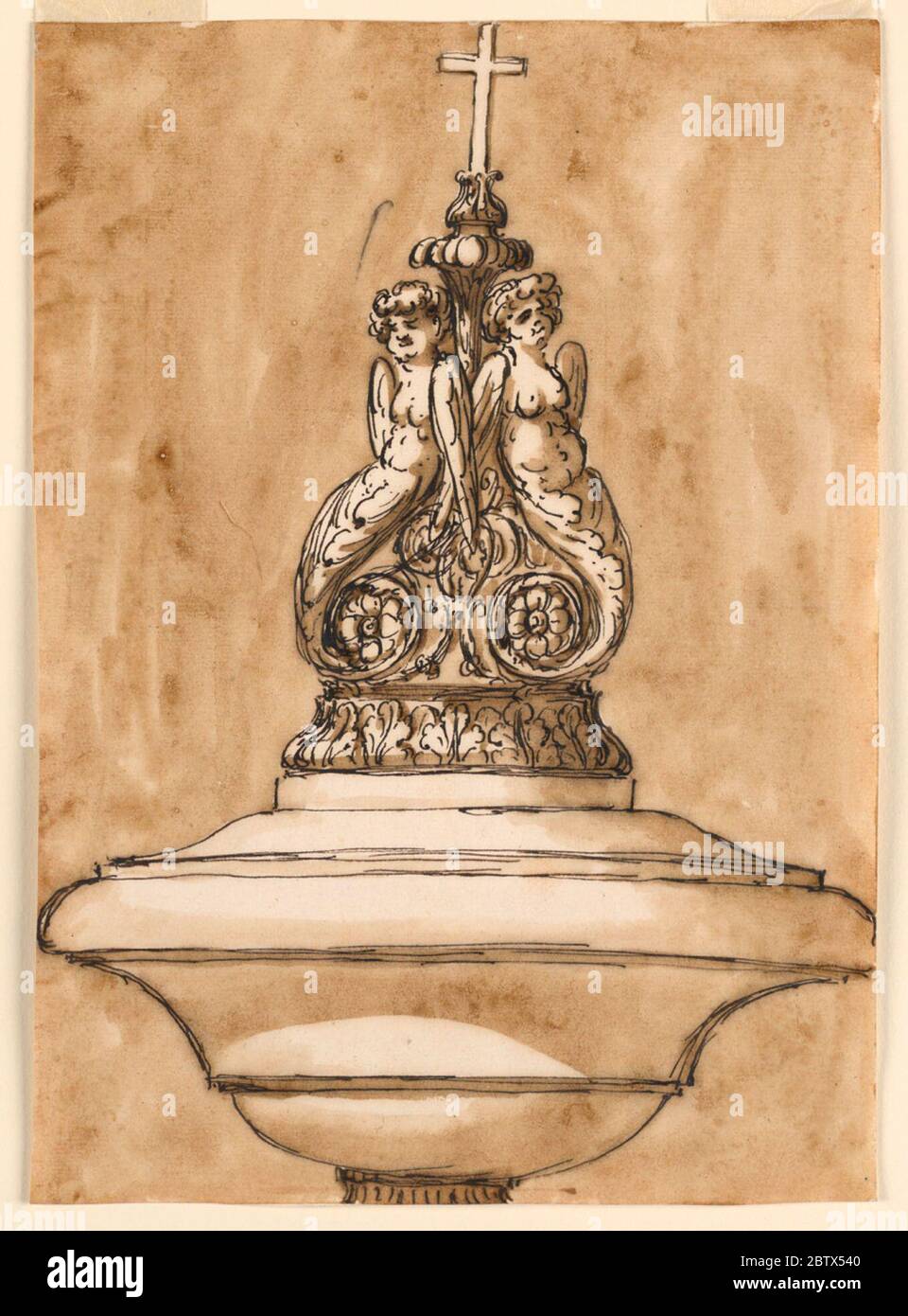 A baptismal font hi-res stock photography and images - Alamy