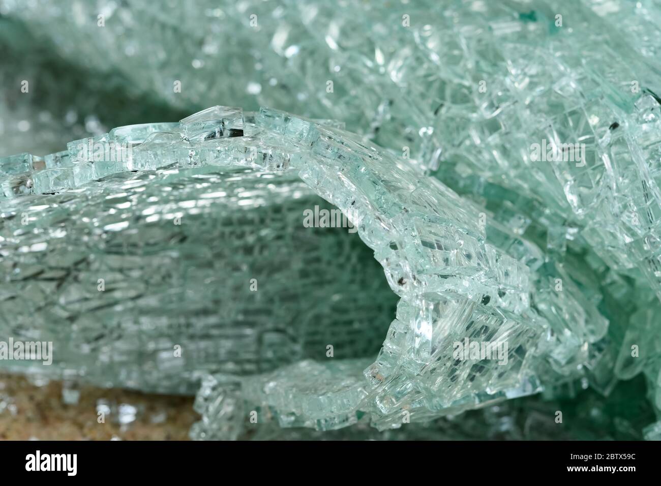 broken glass on the floor Stock Photo - Alamy