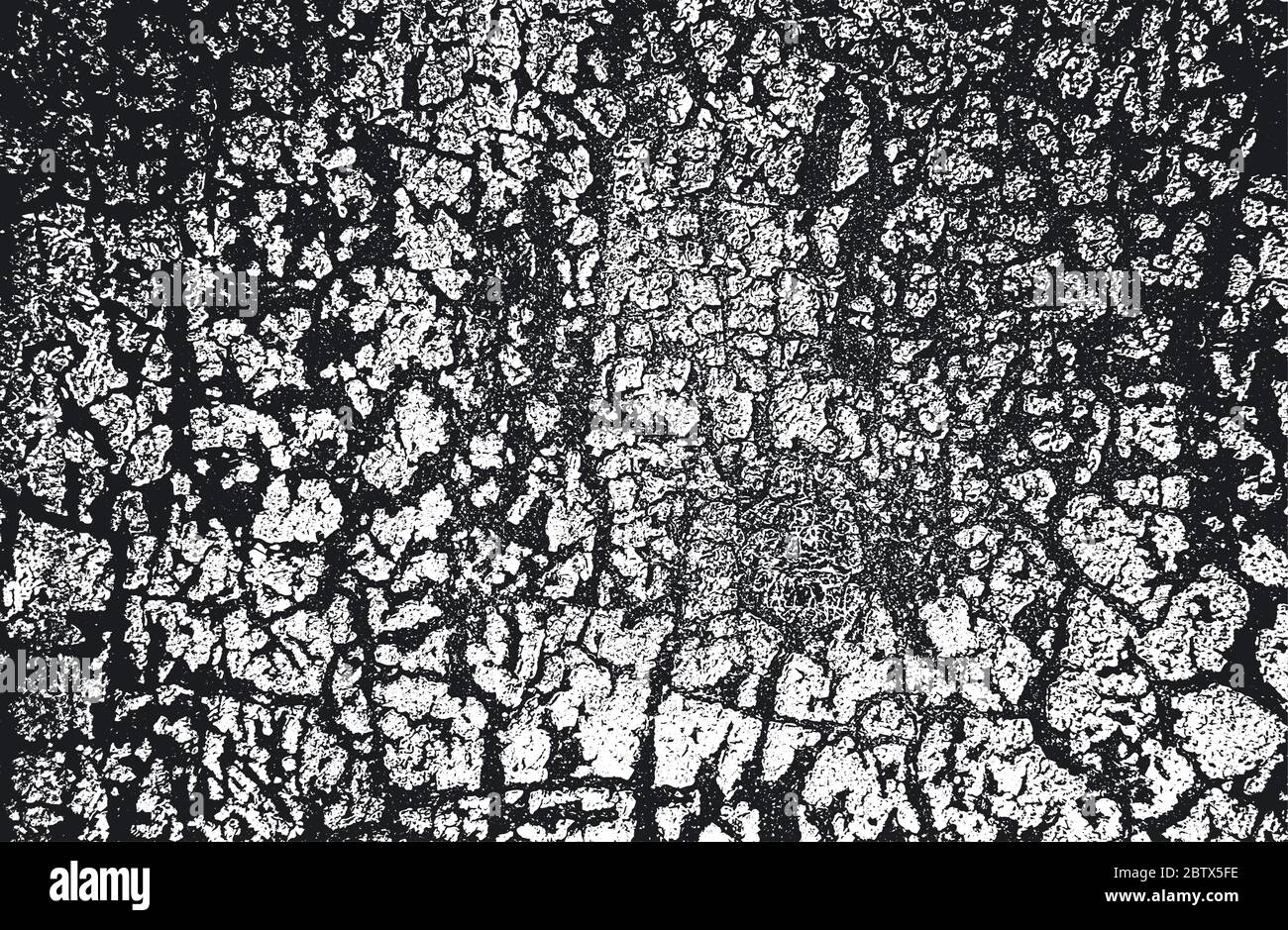 Distressed overlay texture of cracked concrete, stone or asphalt ...