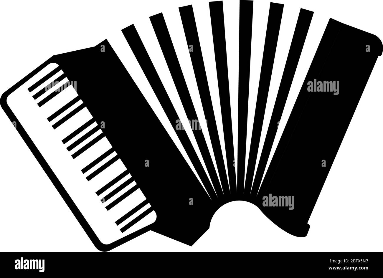 Isolated accordion vector illustration hi-res stock photography and ...