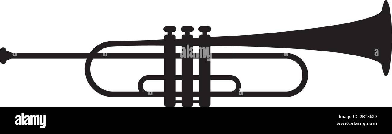 Trumpet design hi-res stock photography and images - Alamy