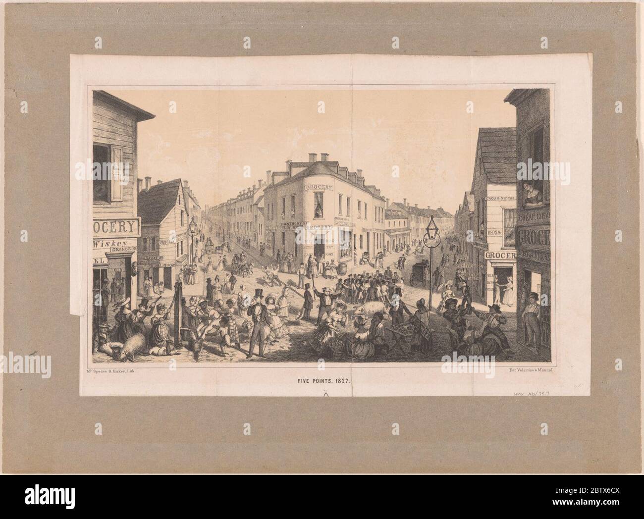 The five points 1827 hi-res stock photography and images - Alamy