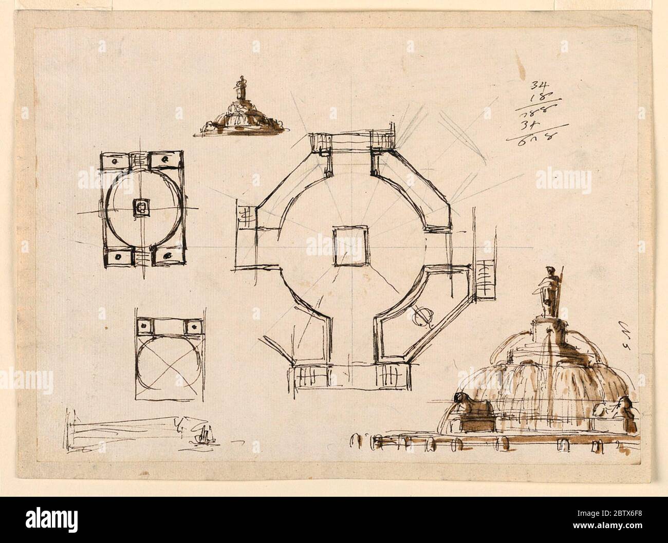 Fountains. Research in ProgressTop left: view of a fountain with ...