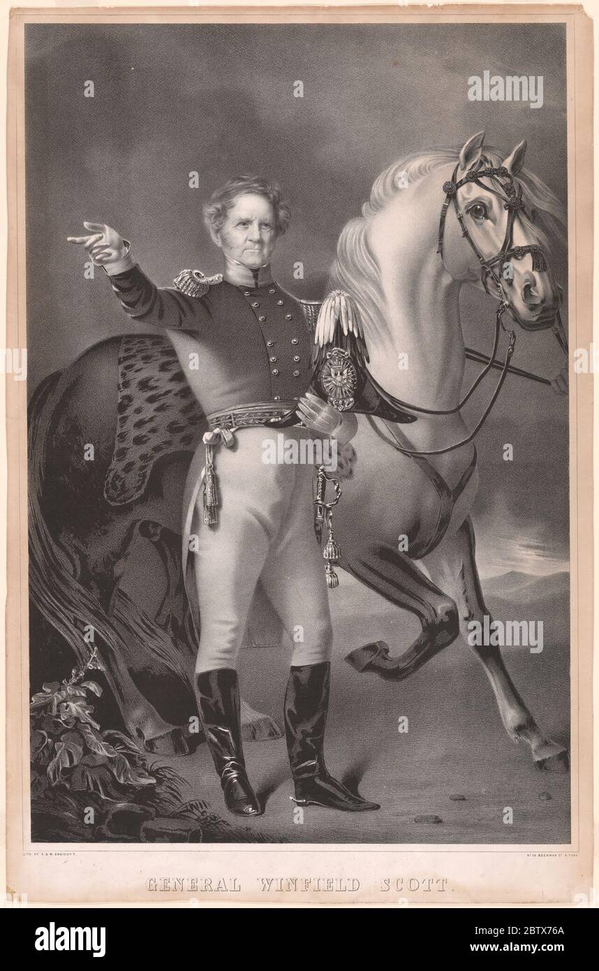 General Winfield Scott Stock Photo - Alamy