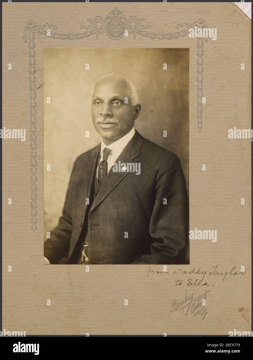 George Edwin Taylor Stock Photo - Alamy