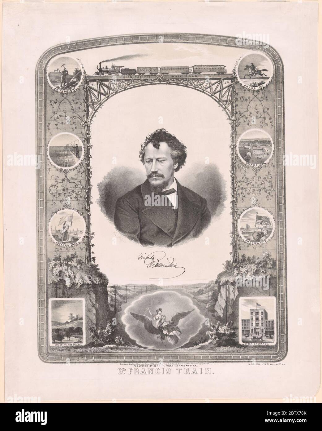 George Francis Train Stock Photo - Alamy