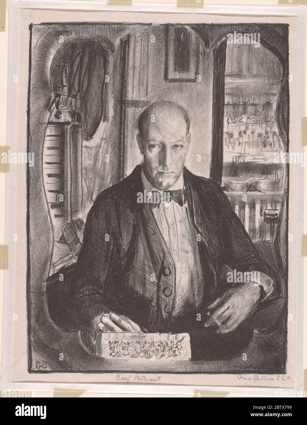 George Wesley Bellows SelfPortrait. George Bellows 1882-1925Although ...