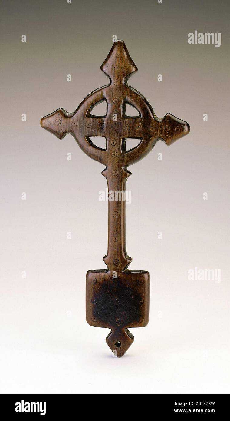 Hand cross. Ethiopian Orthodox priests bestow blessings on the faithful ...