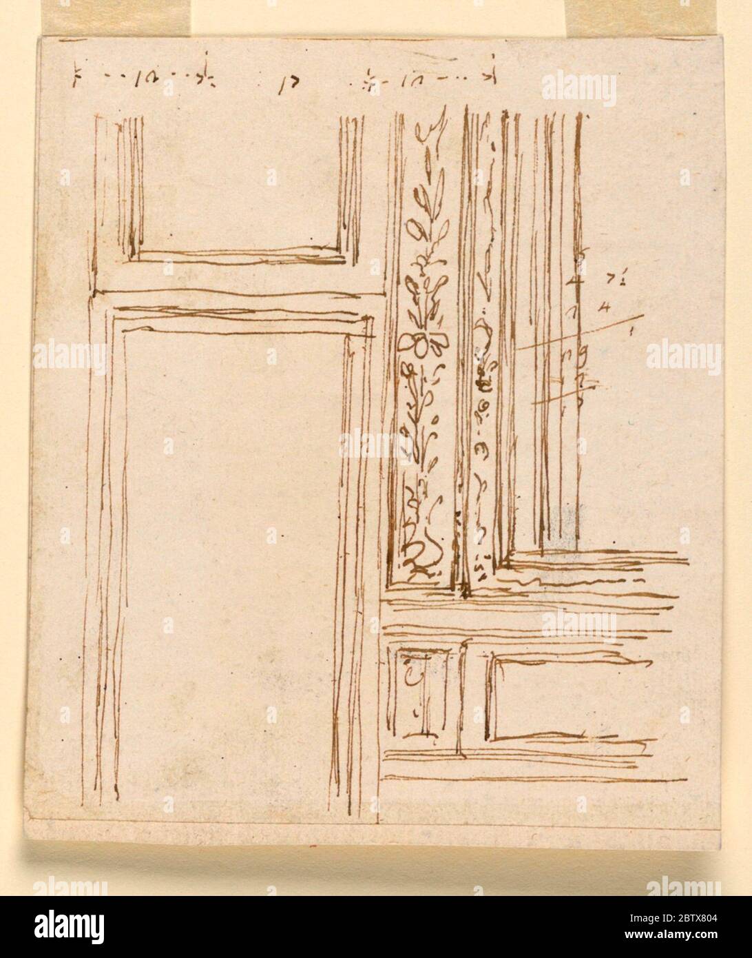 Design wall elevation wood hi-res stock photography and images - Alamy