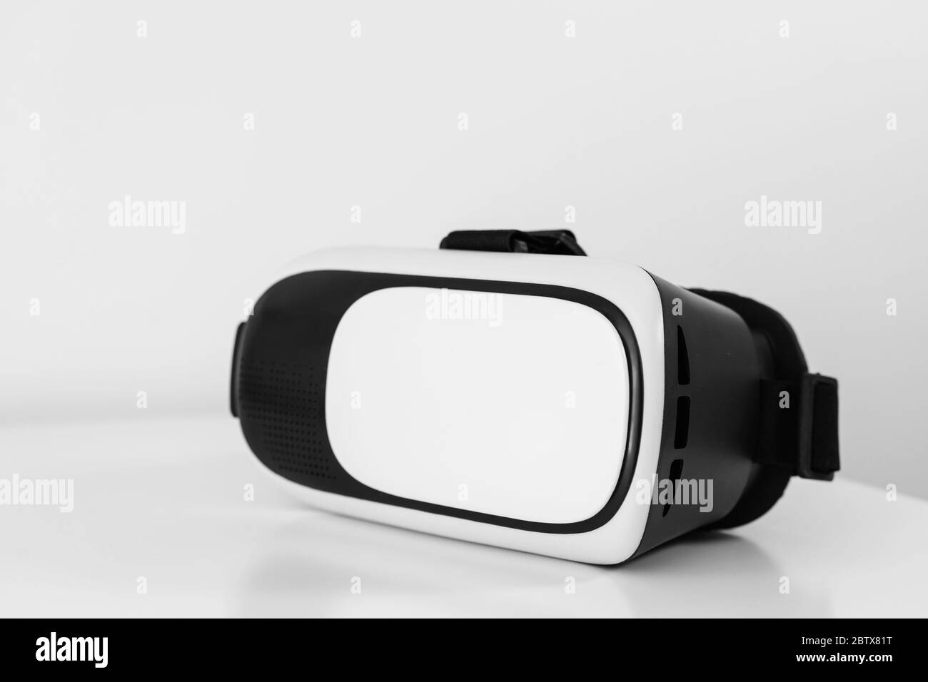 VR set on white background. Future technology of AR Stock Photo - Alamy