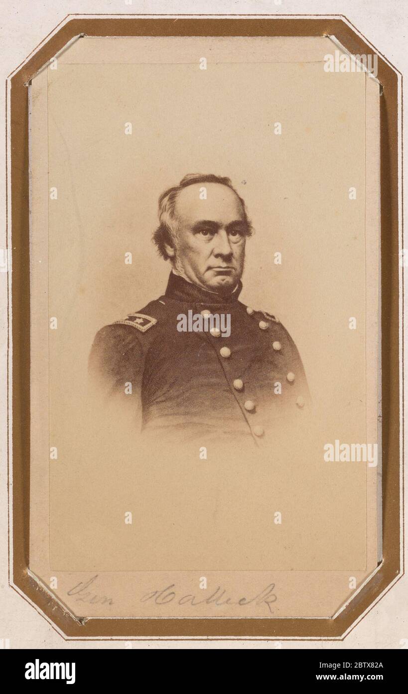 Halleck general hi-res stock photography and images - Alamy