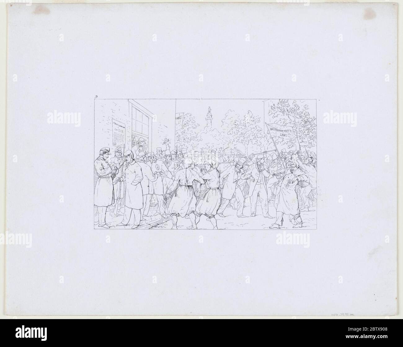 Election in Baltimore November 1862 Stock Photo - Alamy