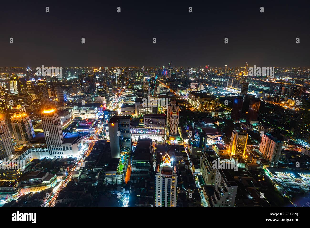 Top view bangkok night train hi-res stock photography and images - Alamy
