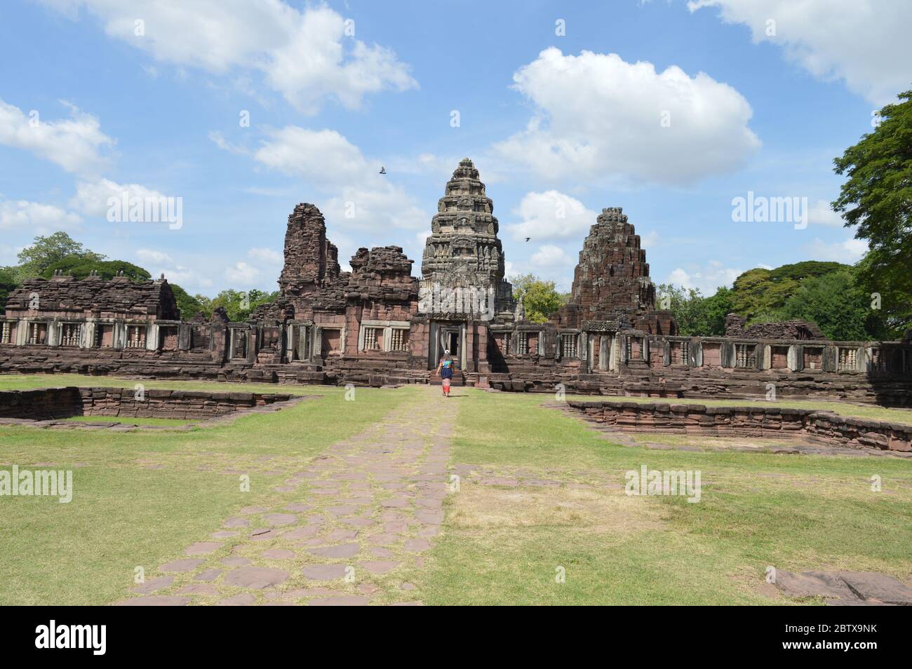 Phimai Historical Park,Phimai built according to the traditional art of ...
