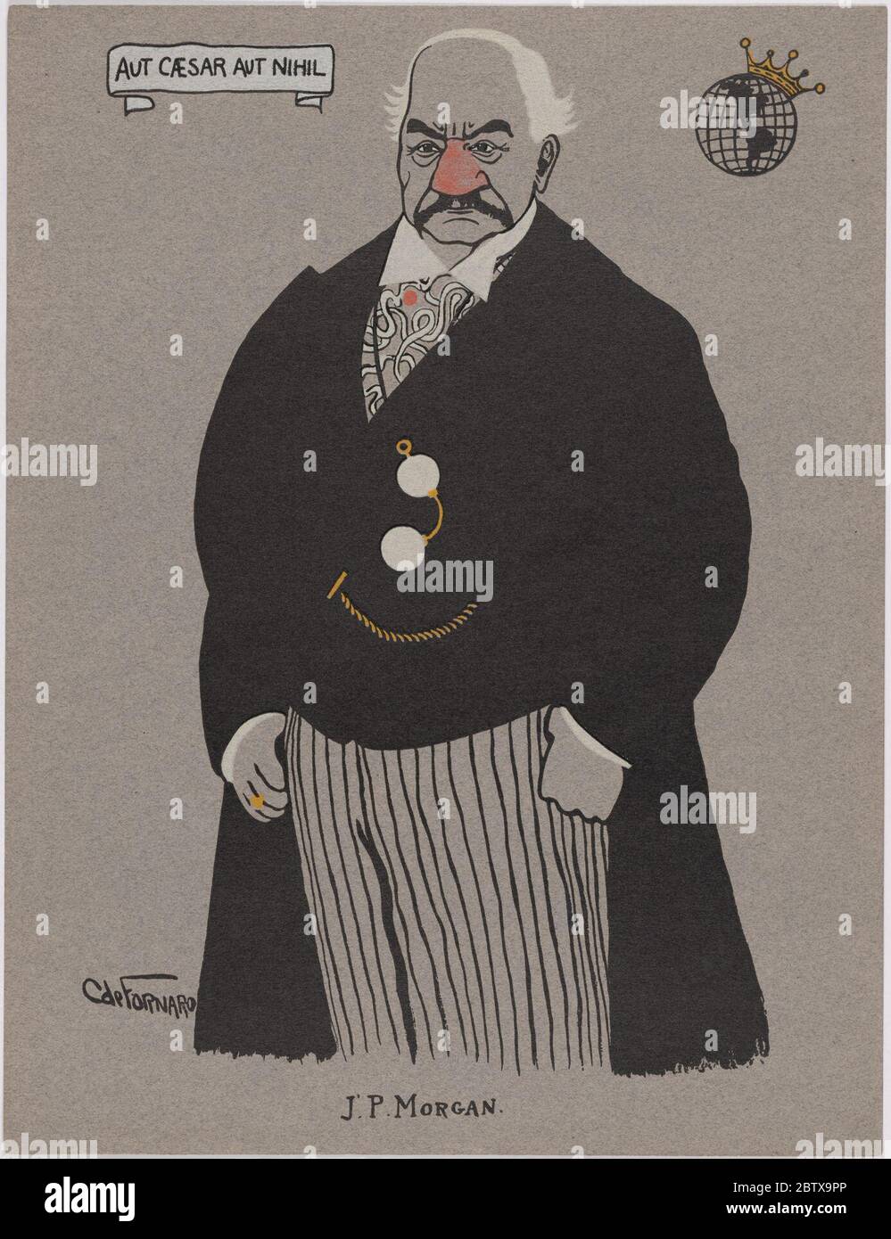 John Pierpont Morgan Stock Photo - Alamy