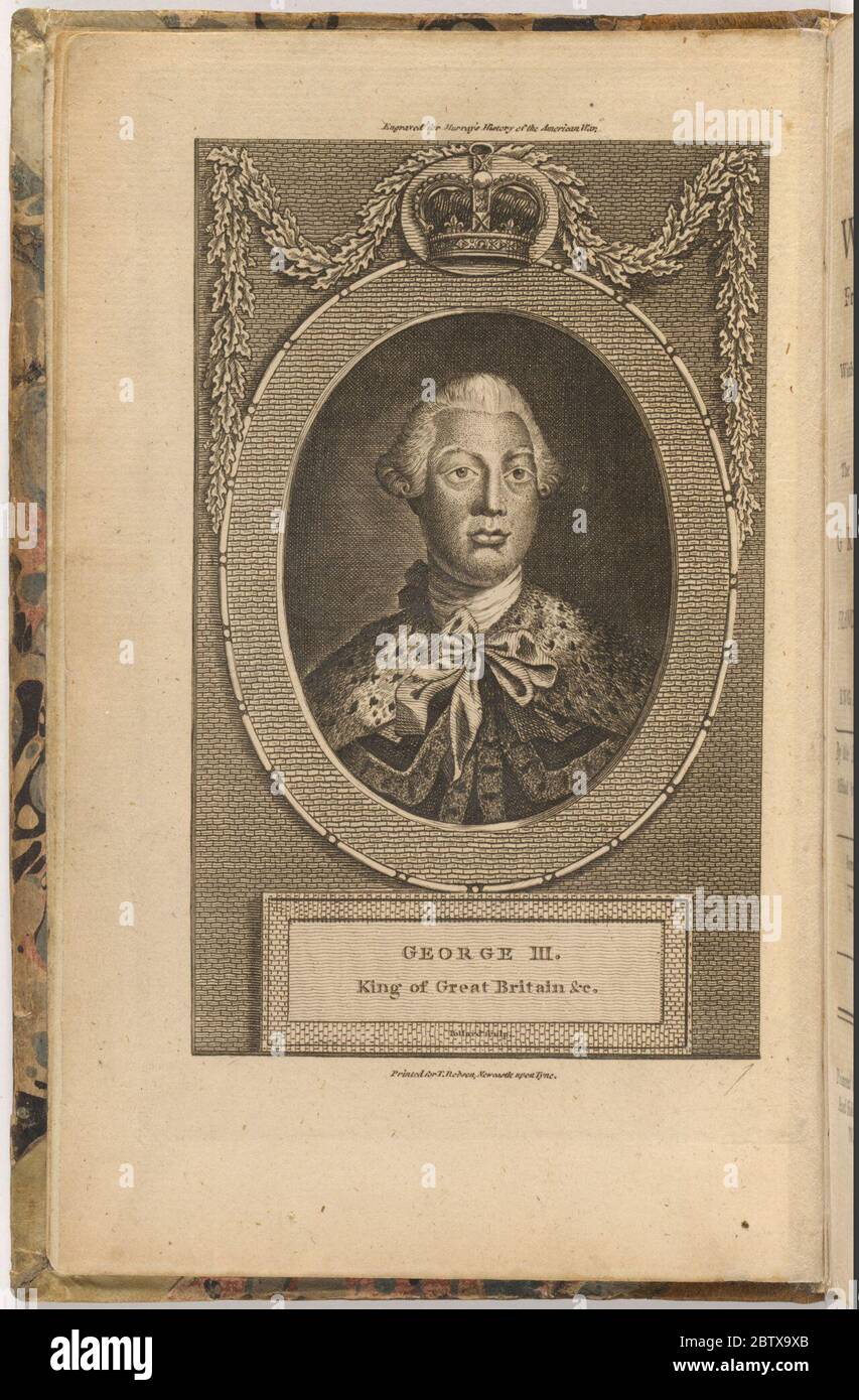 King George III Stock Photo - Alamy