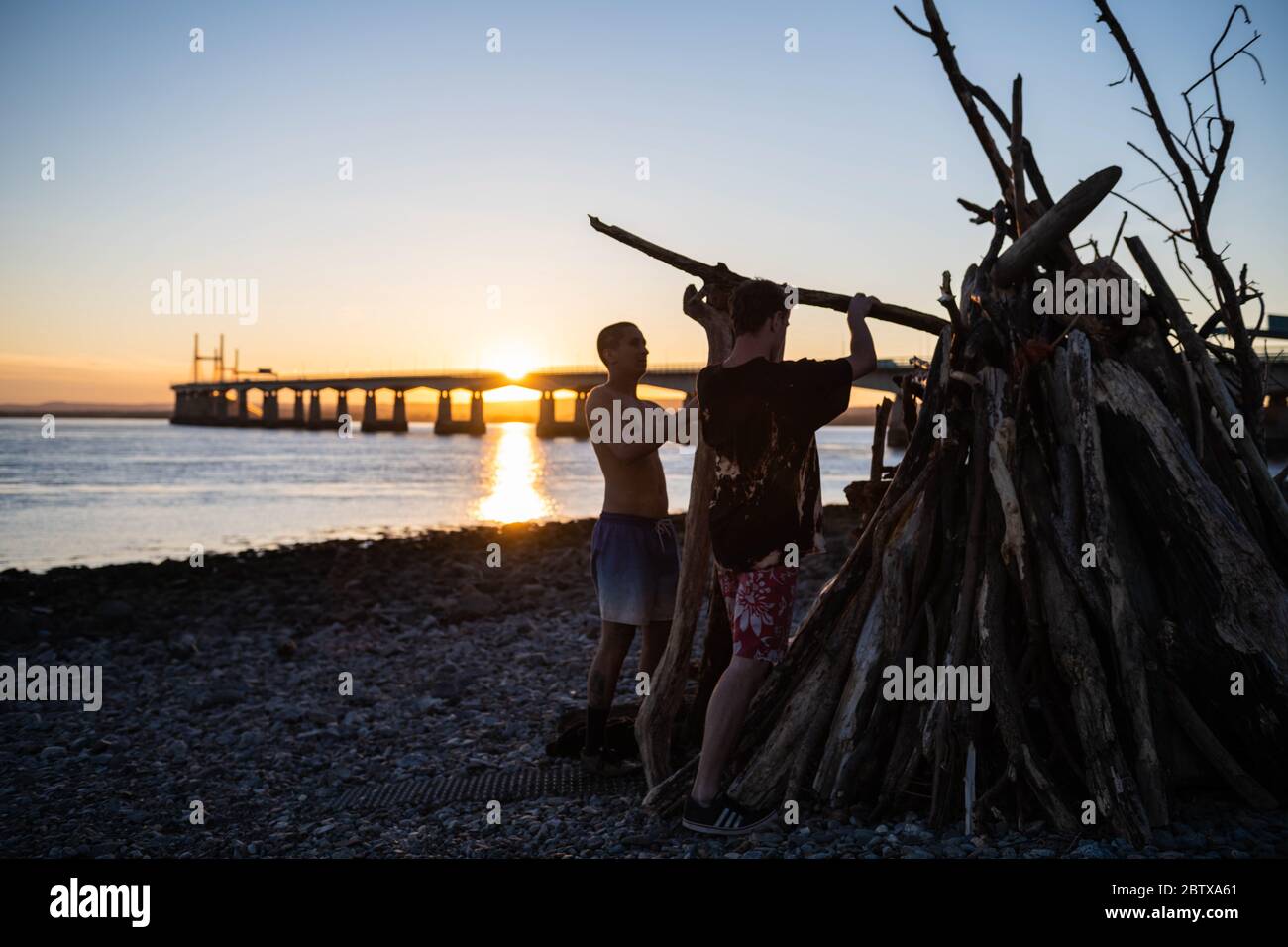Severn beach hi-res stock photography and images - Alamy