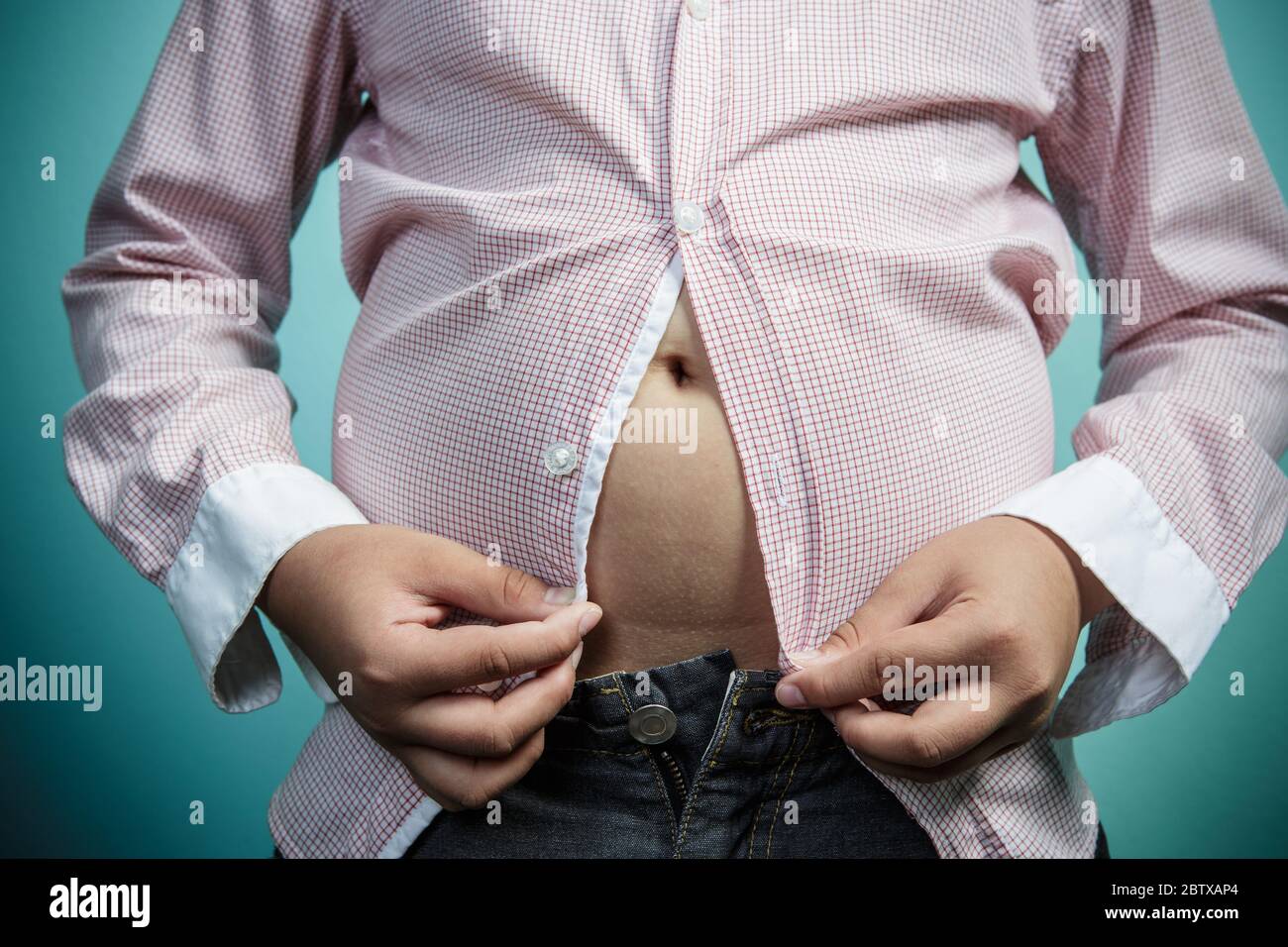 Obese teen boy hi-res stock photography and images - Alamy
