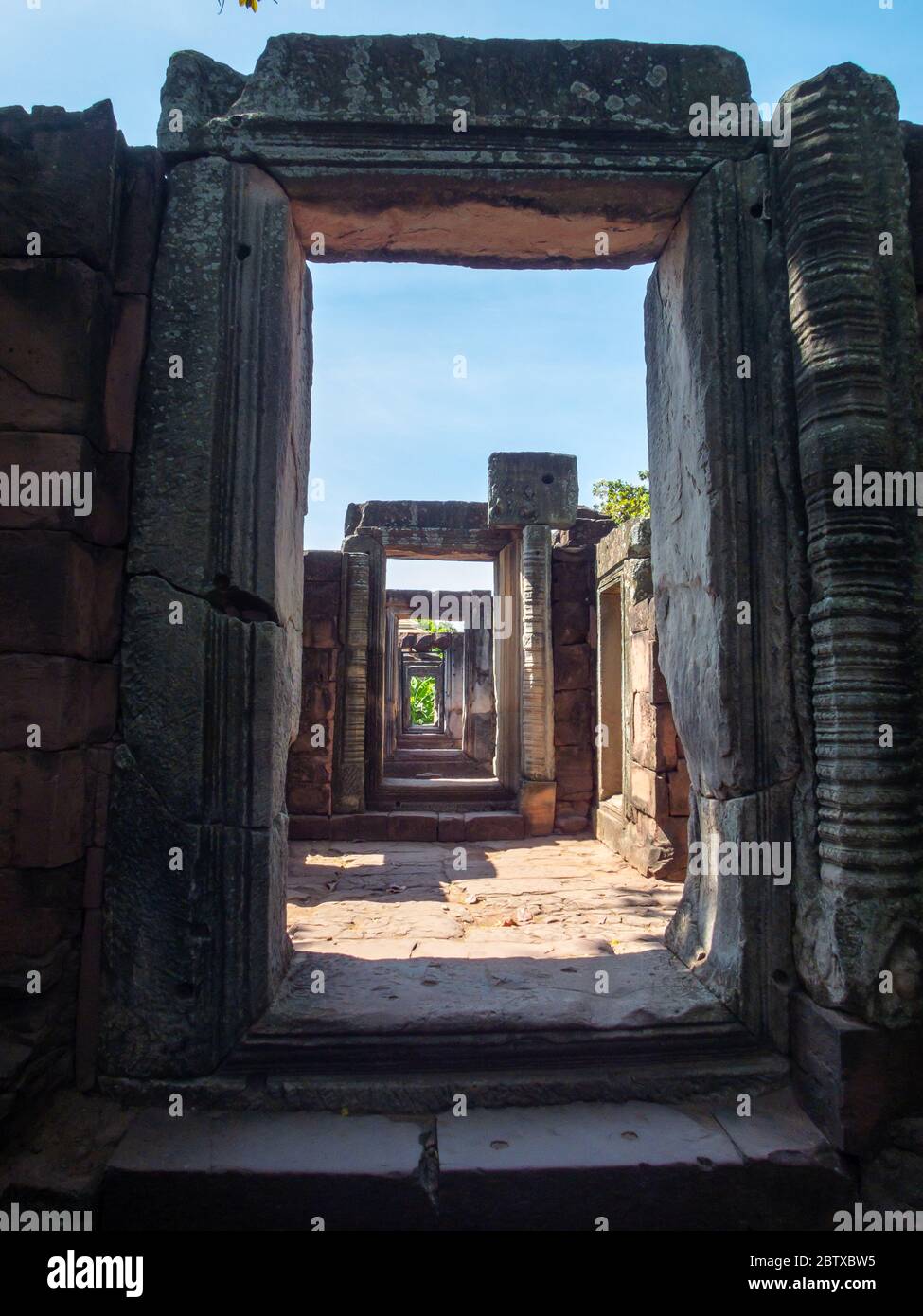 Phimai Historical Park,Phimai built according to the traditional art of ...
