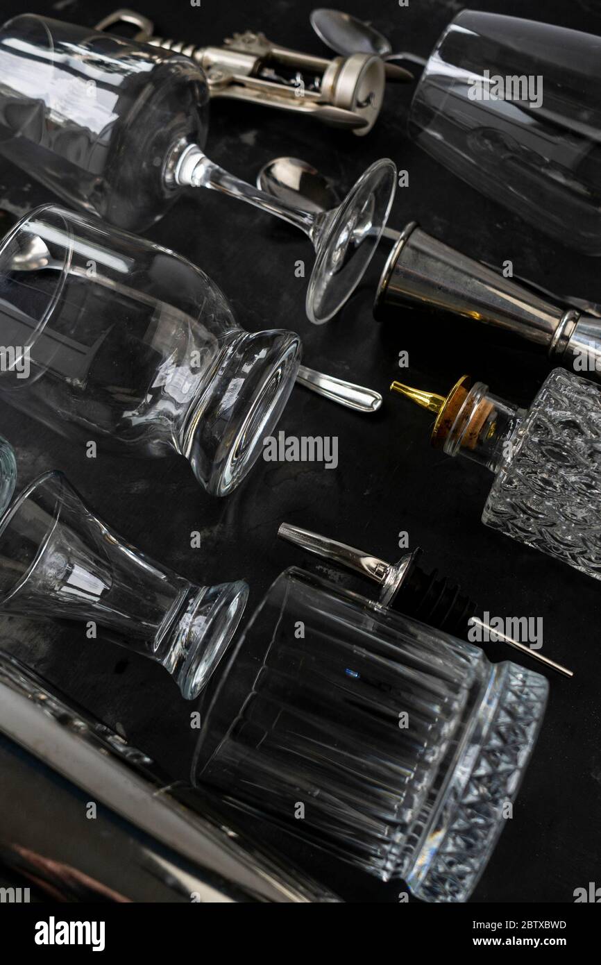 Alcohol measuring glass hi-res stock photography and images - Alamy