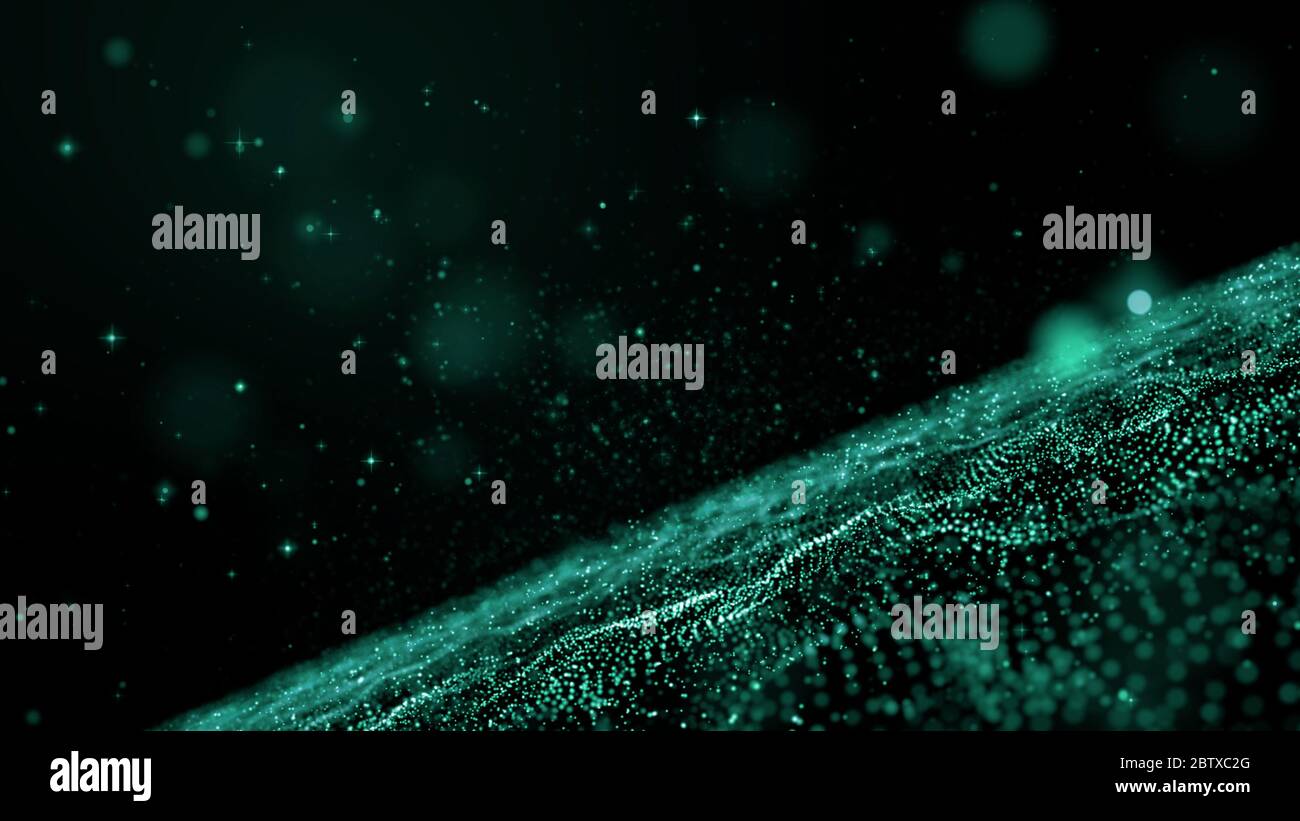 Abstract technology background loop green hi-res stock photography and images - Alamy