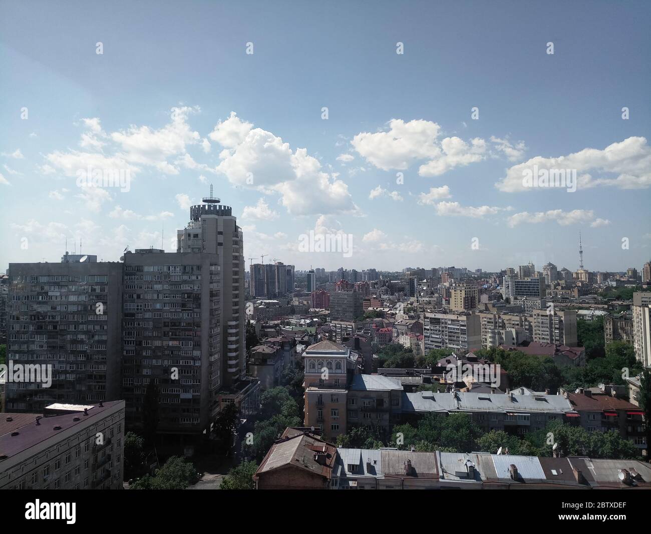 view of the city from height Stock Photo - Alamy