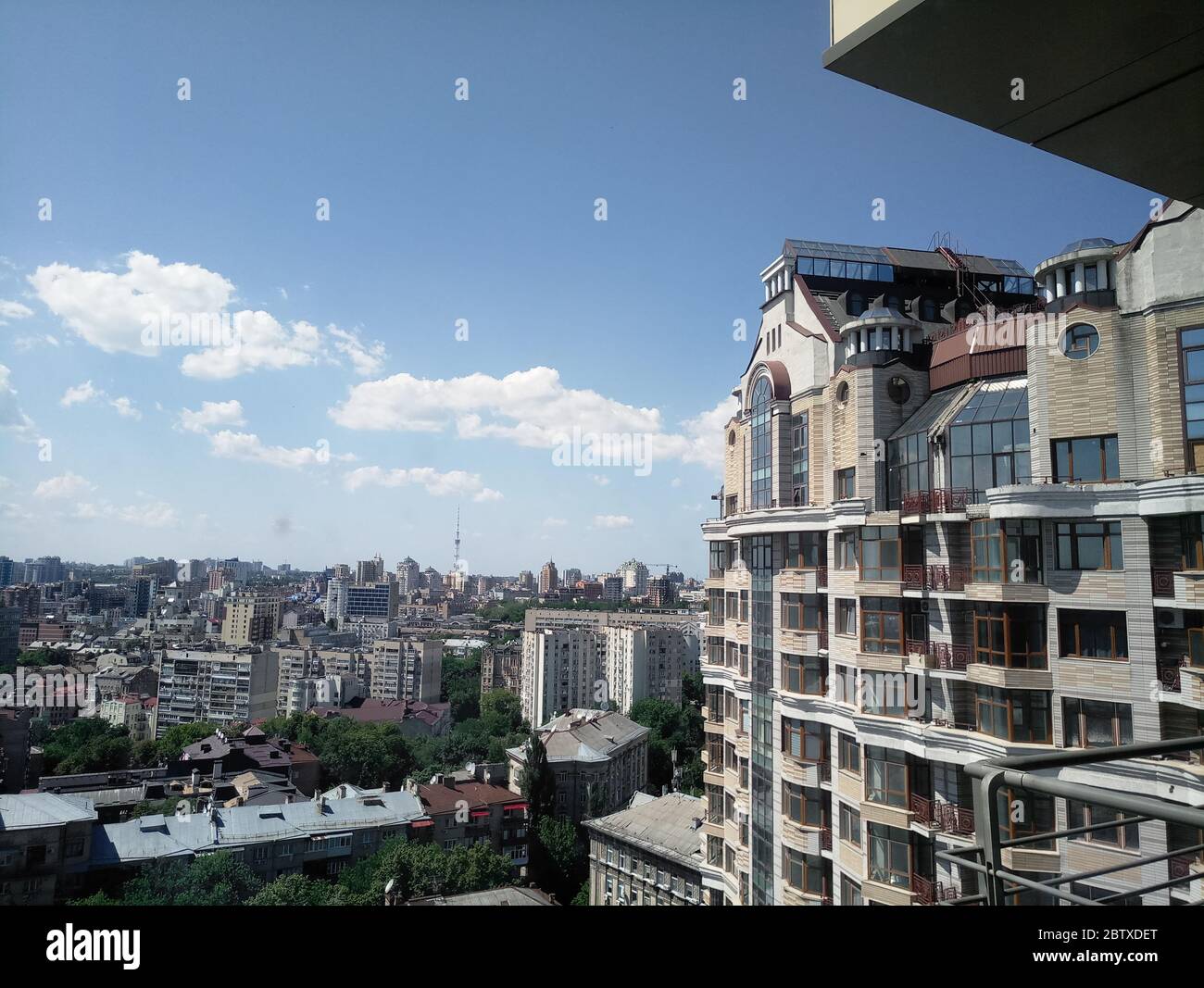 view of the city from height Stock Photo - Alamy