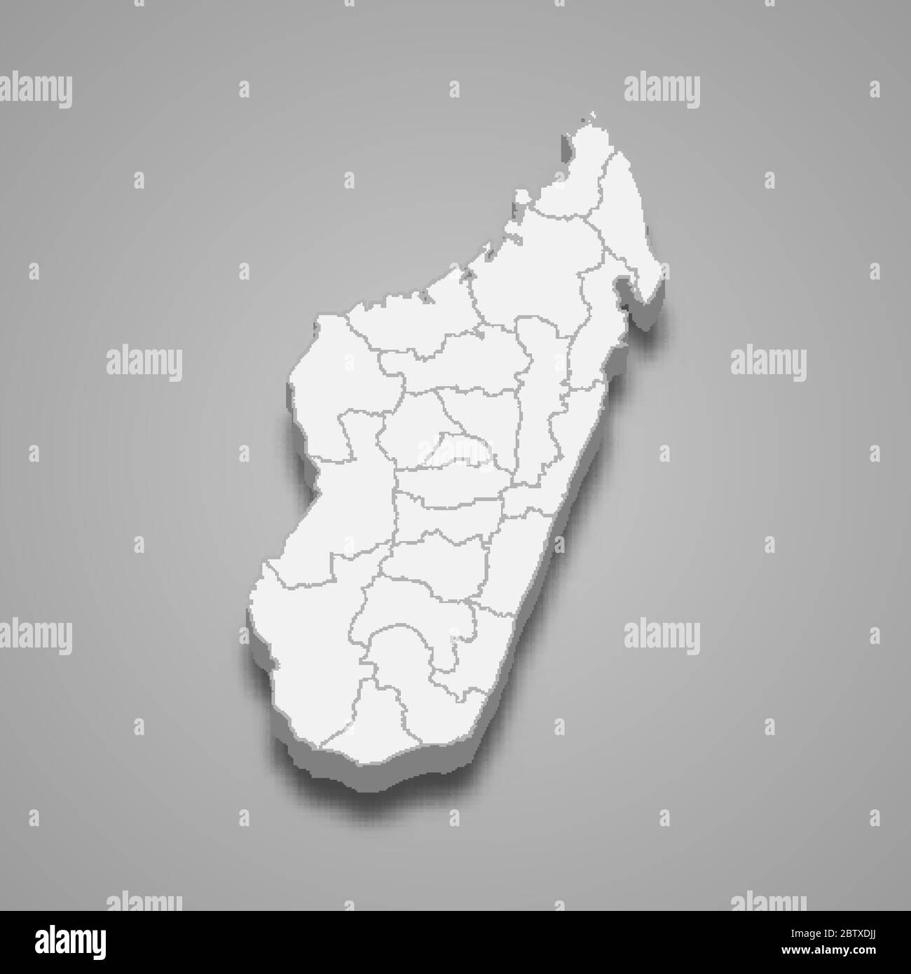 Map of madagascar hi-res stock photography and images - Alamy