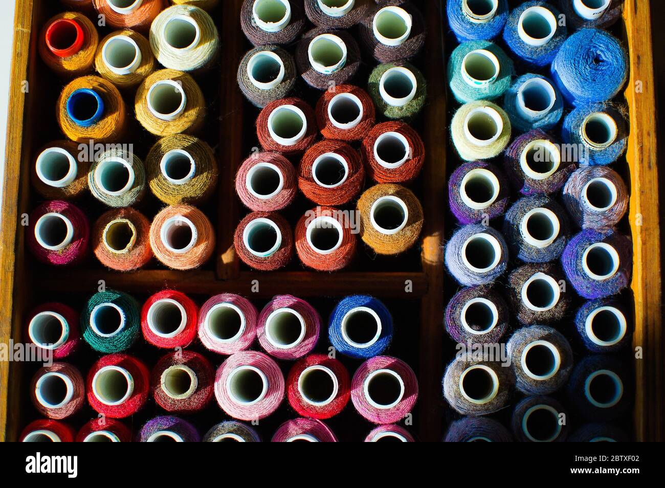 Reels Of Silk Threads High Resolution Stock Photography and Images - Alamy