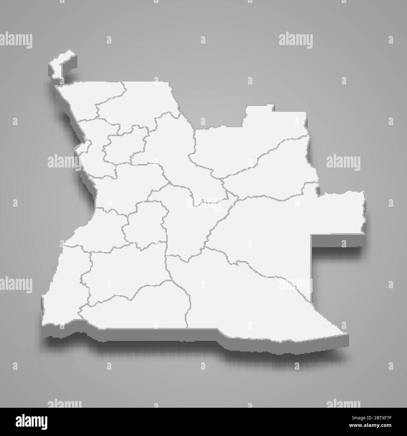 Angola borders hi-res stock photography and images - Alamy