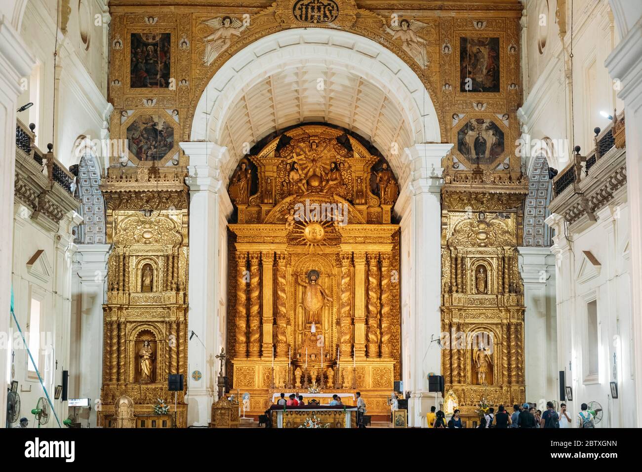 Inside holy trinity basilica church hi-res stock photography and images ...