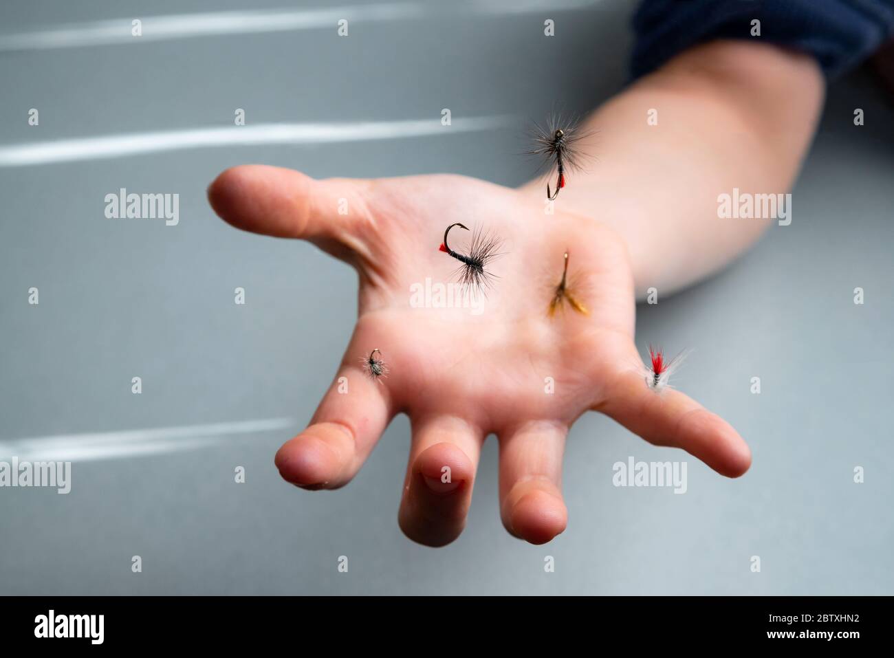 Hand tied flies hi-res stock photography and images - Alamy