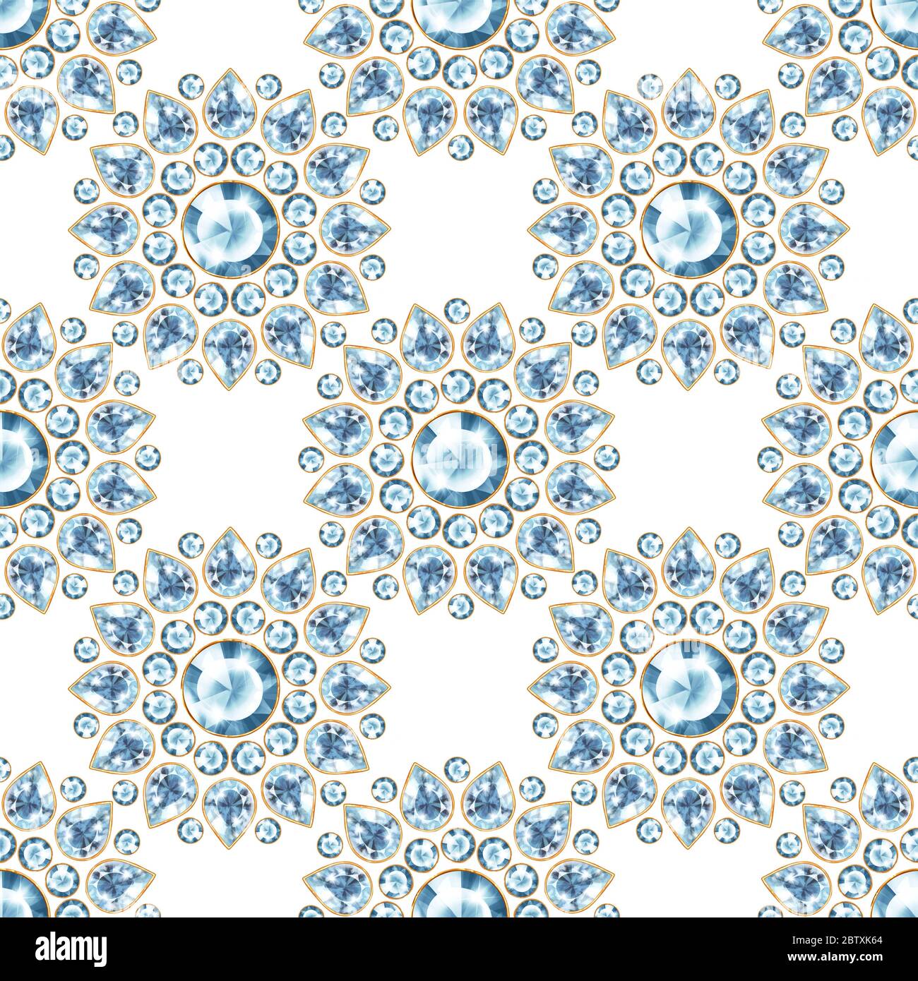 Decorative pattern with jewels hi-res stock photography and images - Alamy