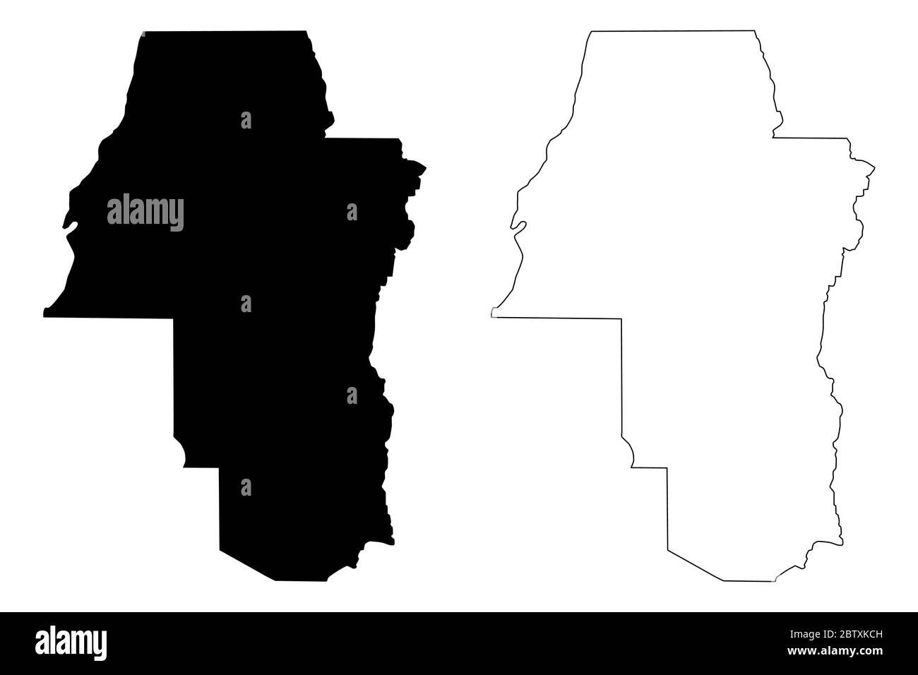 Map of council idaho hi-res stock photography and images - Alamy