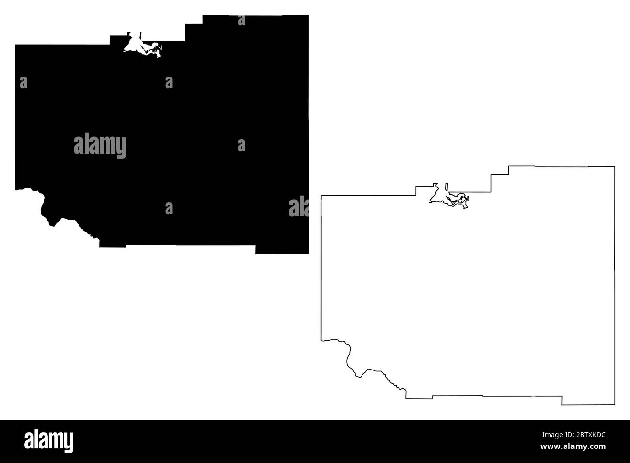 Map of st maries Stock Vector Images - Alamy