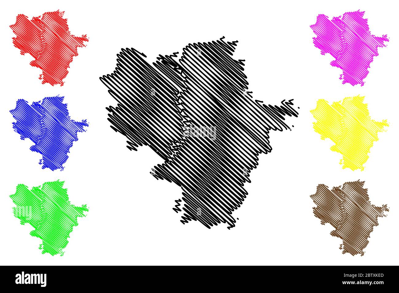 Halle saale map hi-res stock photography and images - Alamy