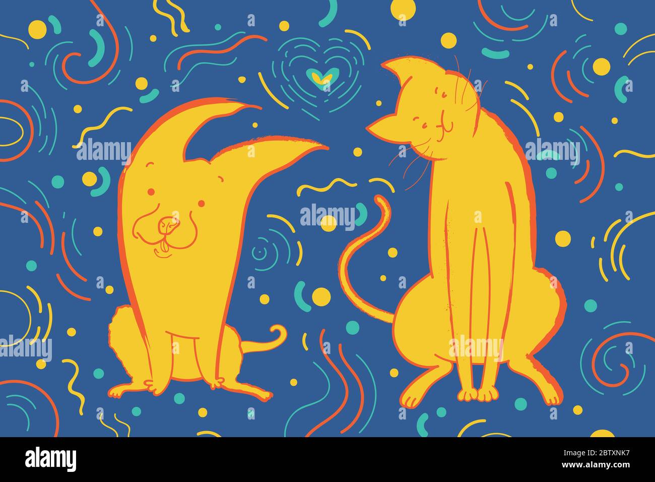 Enjoyment friend Stock Vector Images - Alamy