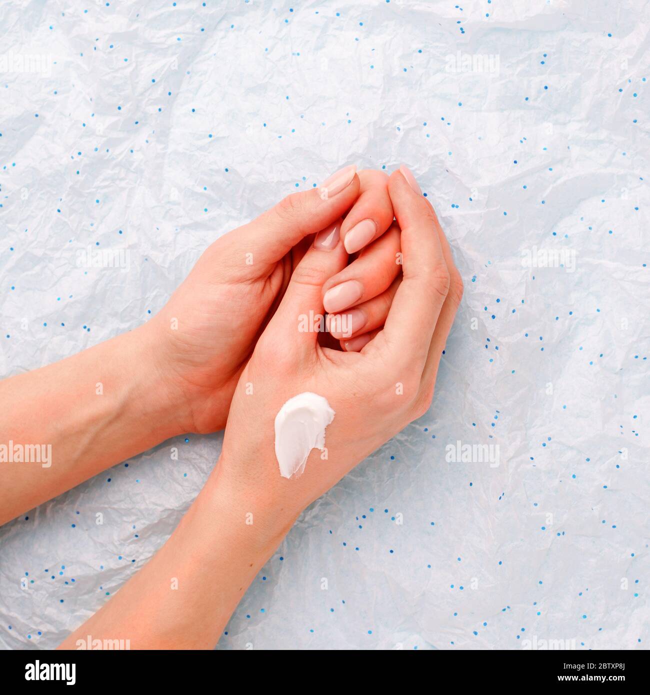 Hand cream for dry hands hi-res stock photography and images - Alamy