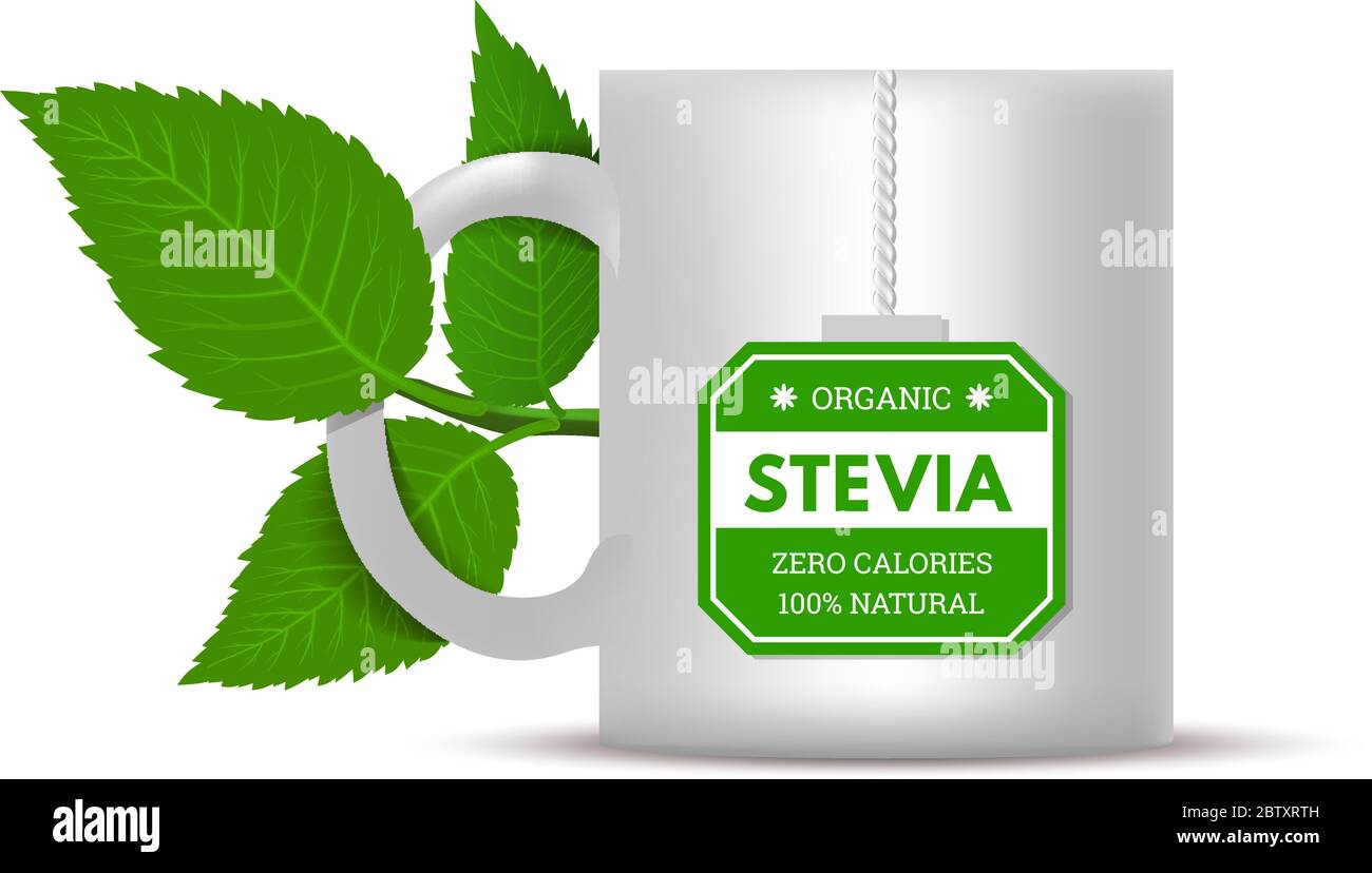 Drink stevia Stock Vector Images - Alamy