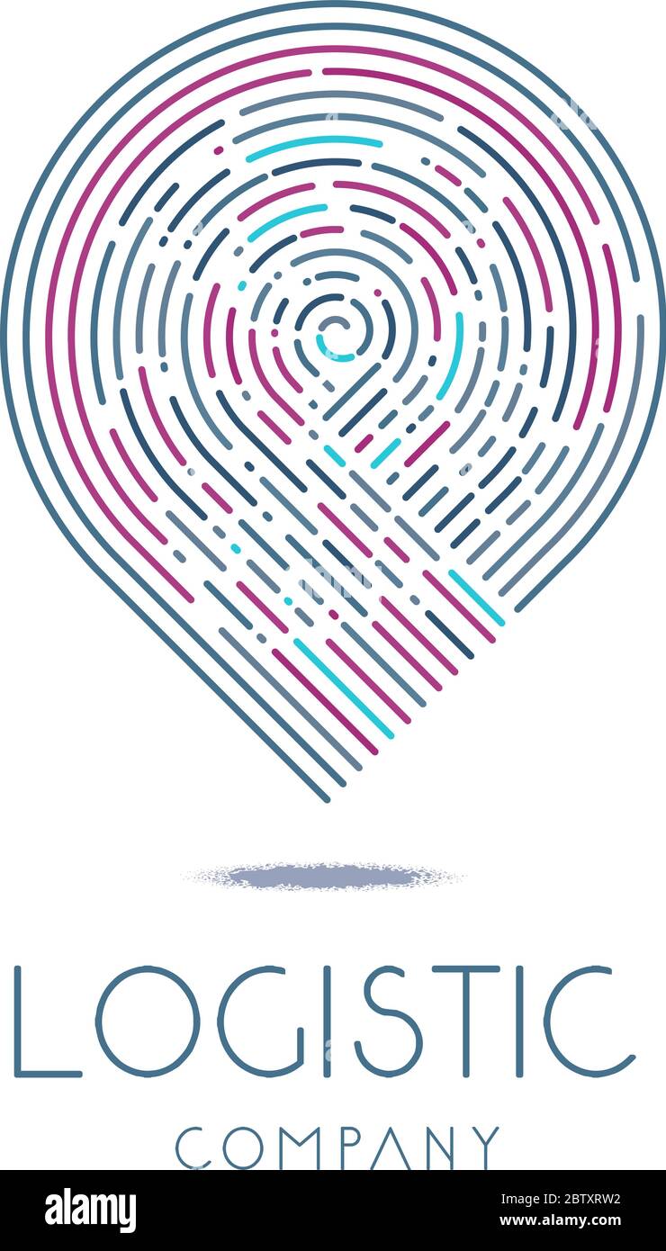 Graphic vector of logistics and delivery company Cut Out Stock Images ...