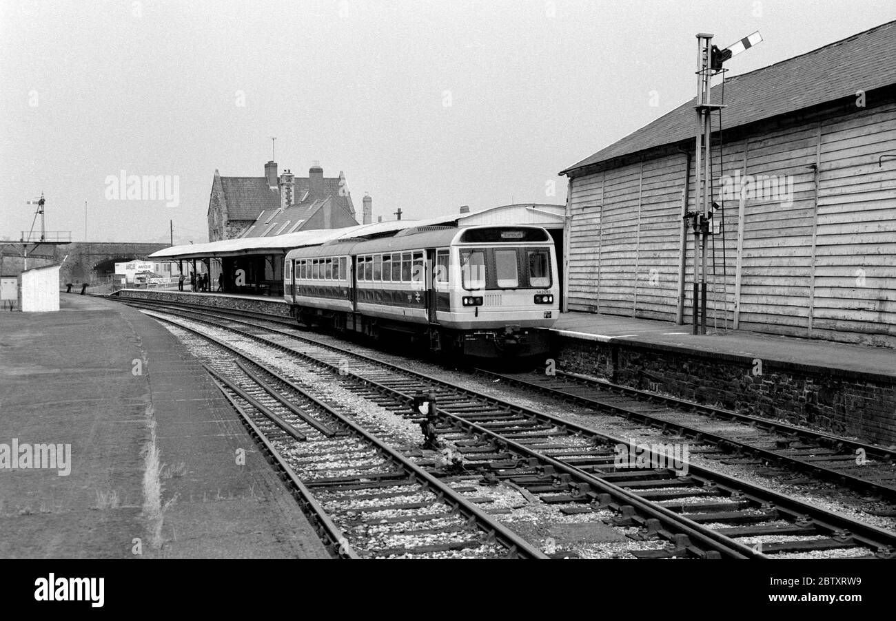 Exmouth station Black and White Stock Photos & Images - Alamy
