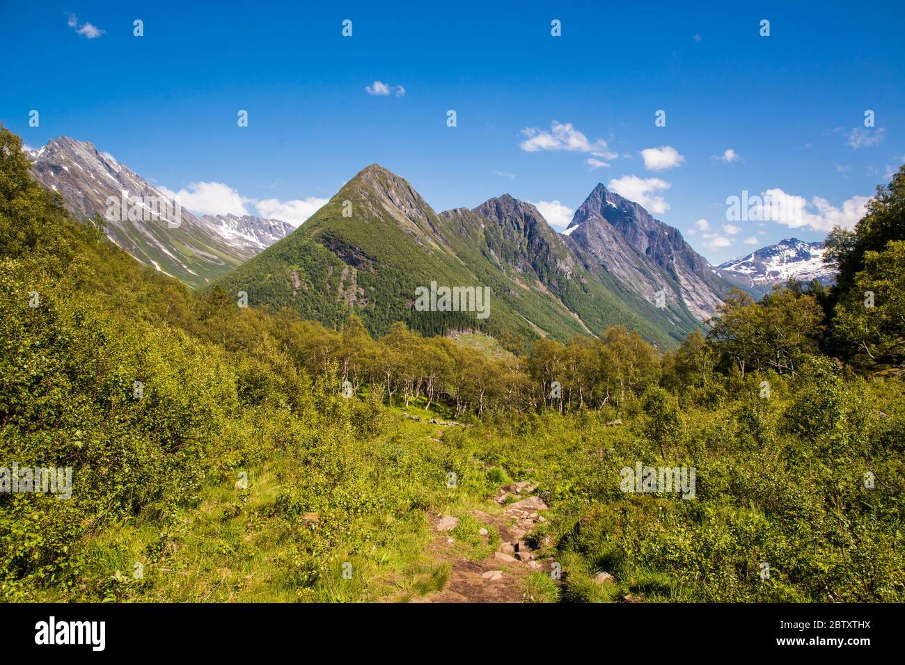 On top of the summit of Mount Saksa with incredible views of the ...