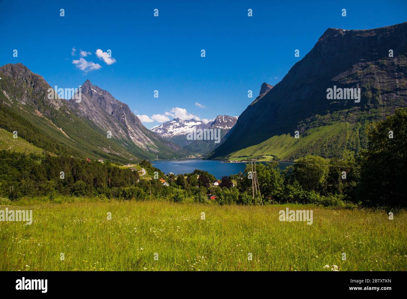 On top of the summit of Mount Saksa with incredible views of the ...