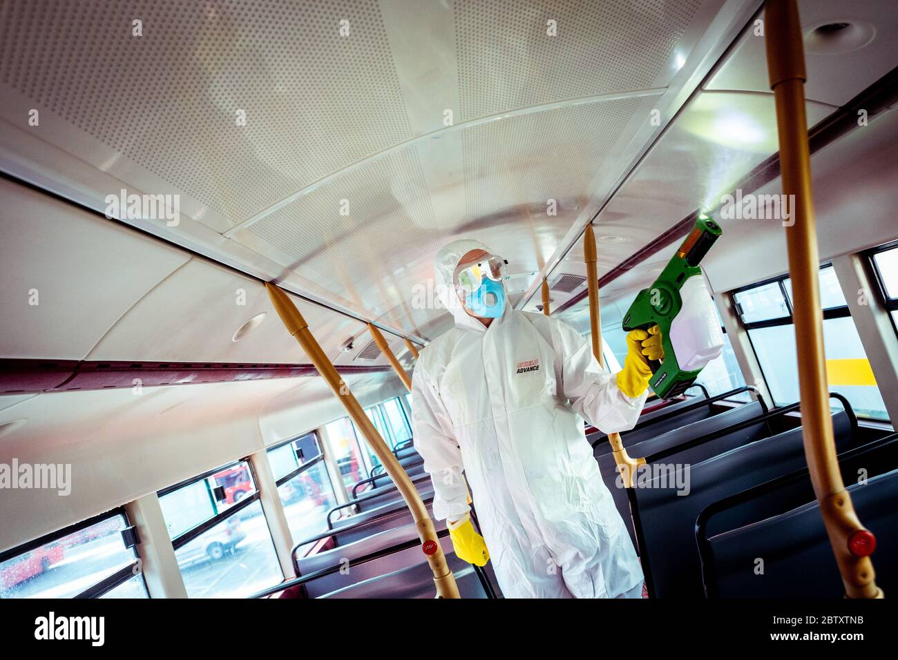 Interior of a bus hi-res stock photography and images - Alamy